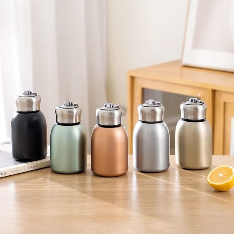 Jual BOTOL MINUM TERMOS MINI HOT COLD VACUUM INSULATED 300ml | TUMBLER ...