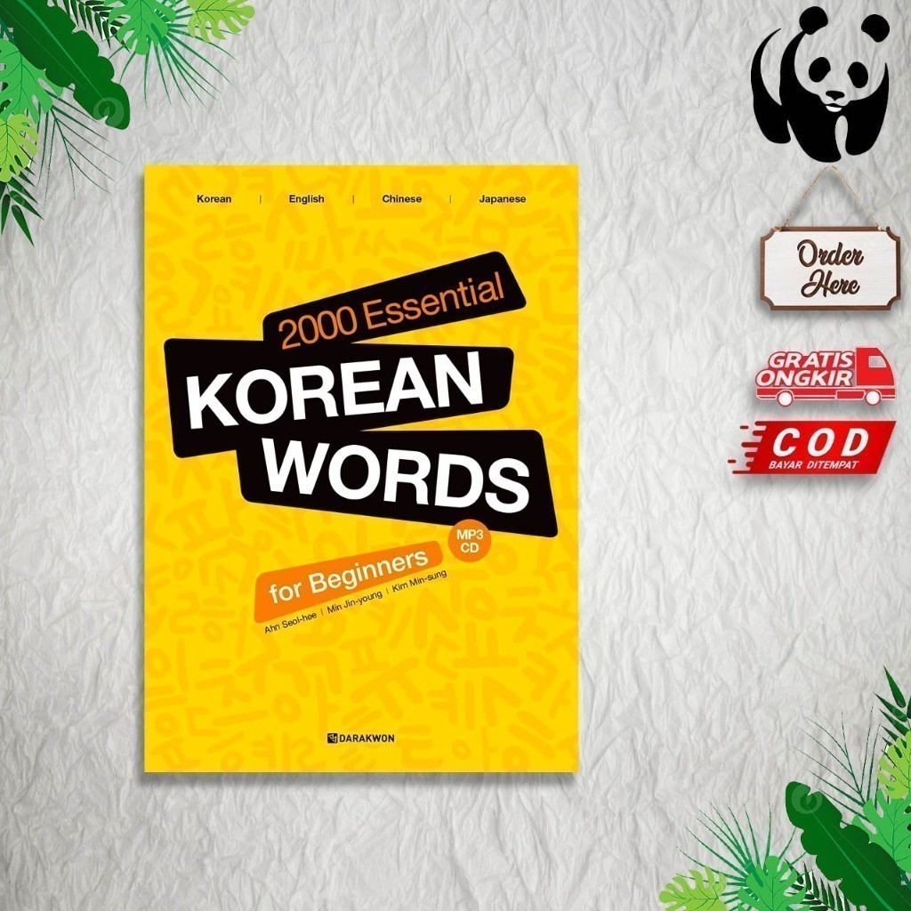 Jual Buku 2000 Essential Korean Words for Beginners | Shopee Indonesia