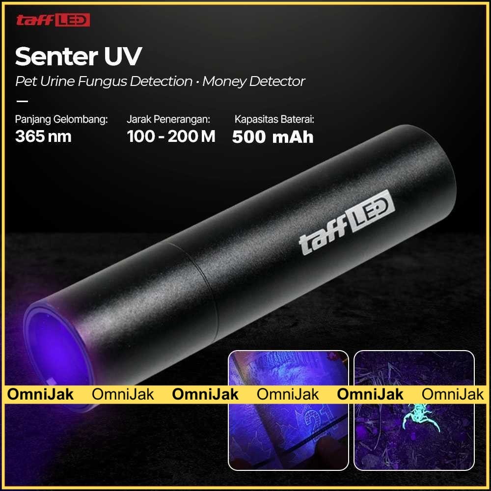 Jual TaffLED Senter UV Pet Urine Fungus Detection Money Detector 365nm ...
