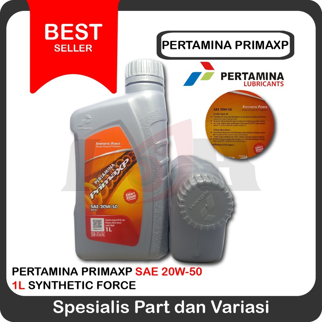 Jual Pertamina Prima XP SAE 10W40 Atau 20W50 Motor Mobil Oli 1L ...