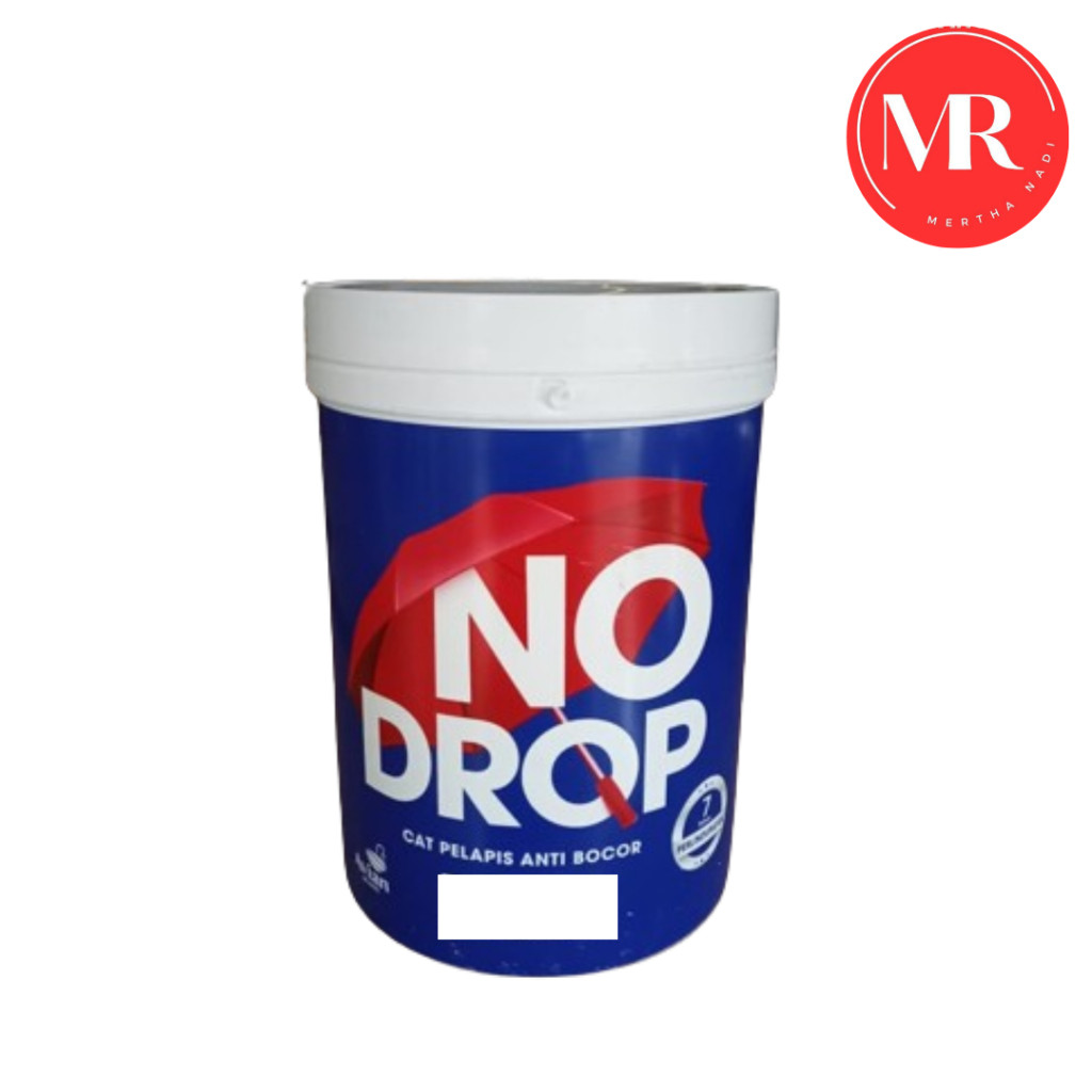 Jual Cat No Drop 1 kg Anti Bocor Waterproofing Anti Kedap Air (Semua Warna) | Shopee Indonesia