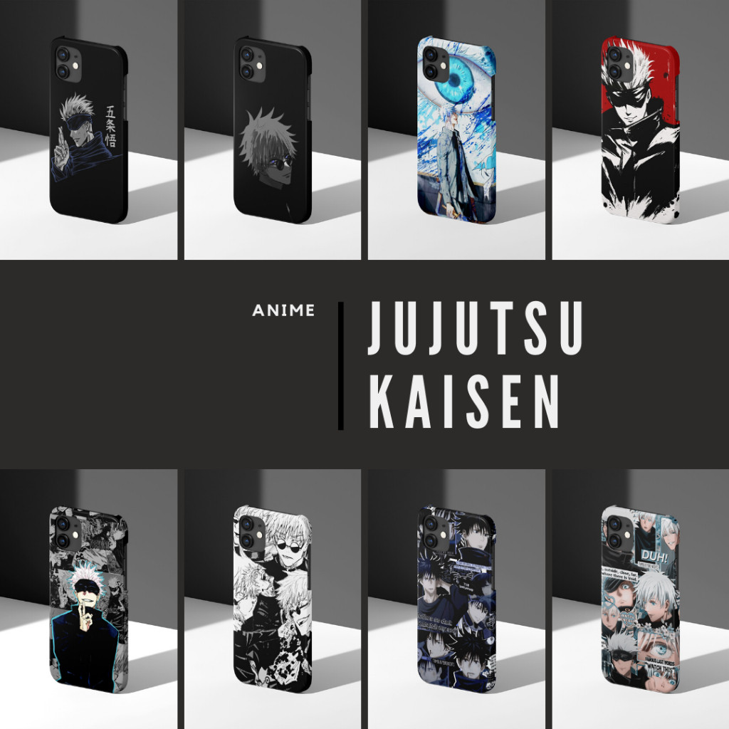 Jual Skin Premium Custom Case Casing HP Anime Jujutsu Kaisen Gojo ...