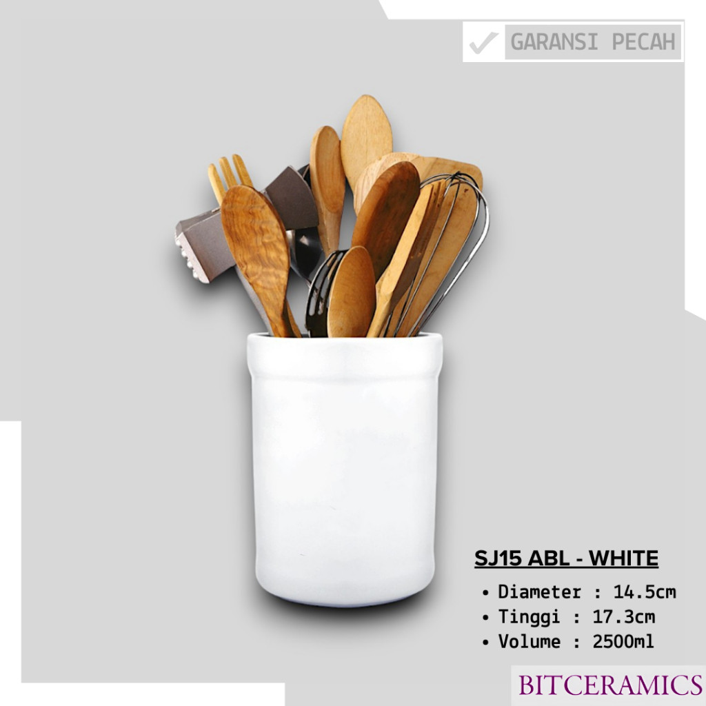 Jual Tempat Sutil Keramik 14.5CM (1PCS) Putih Polos By Indo Keramik ...