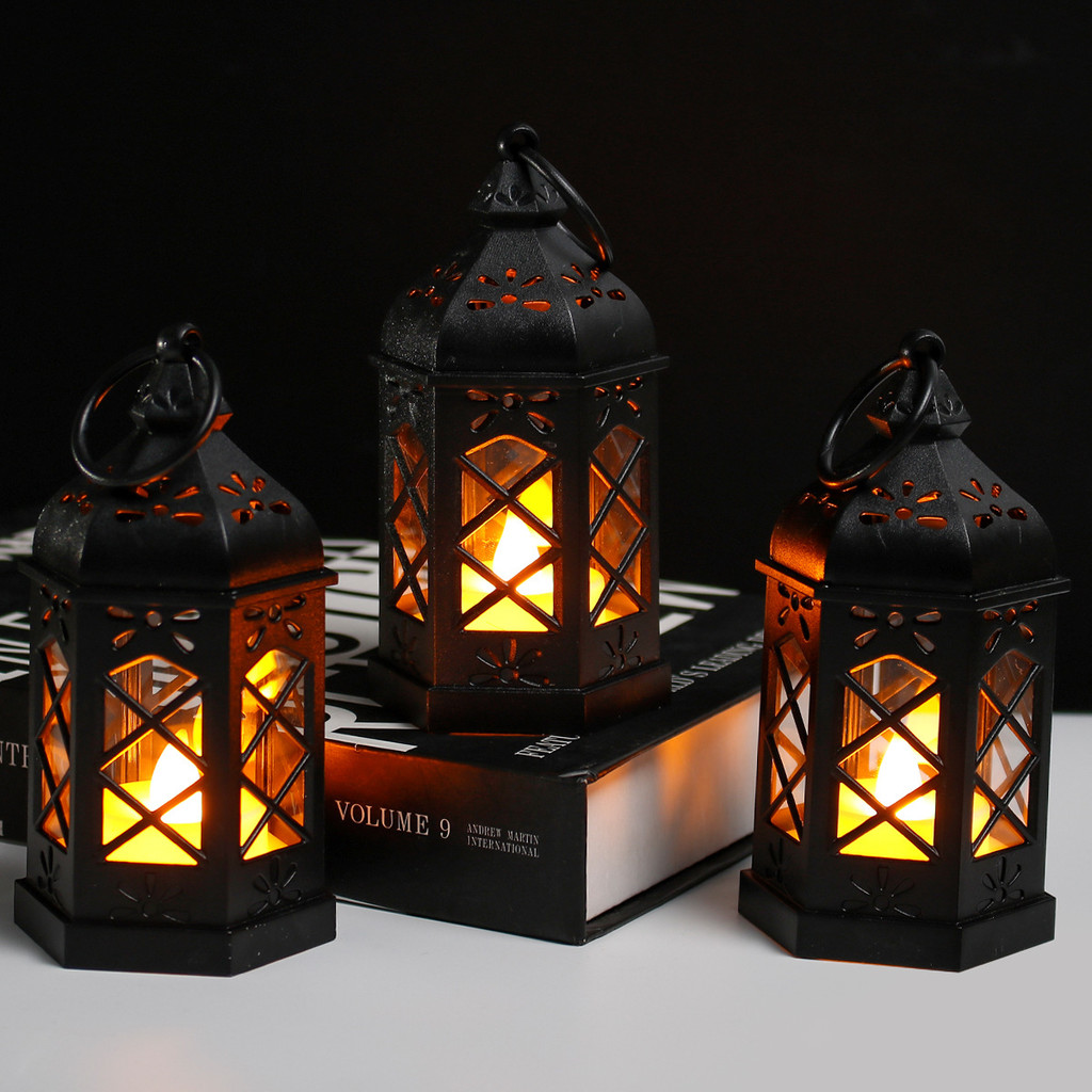 Jual Lampu Lentera LED Mini Lantern Camping Lamp Motif Hexagonal Mini ...