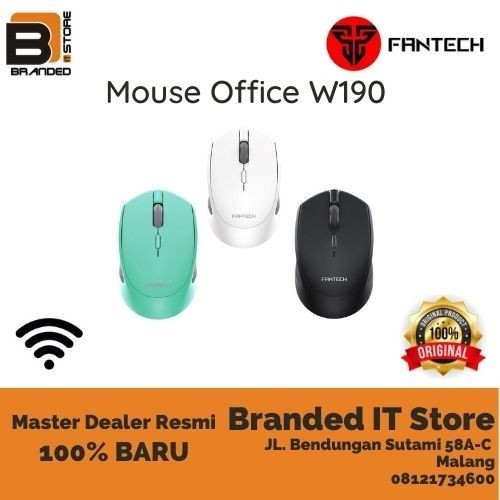 Jual FANTECH W190 Office Mouse ORIGINAL | Shopee Indonesia