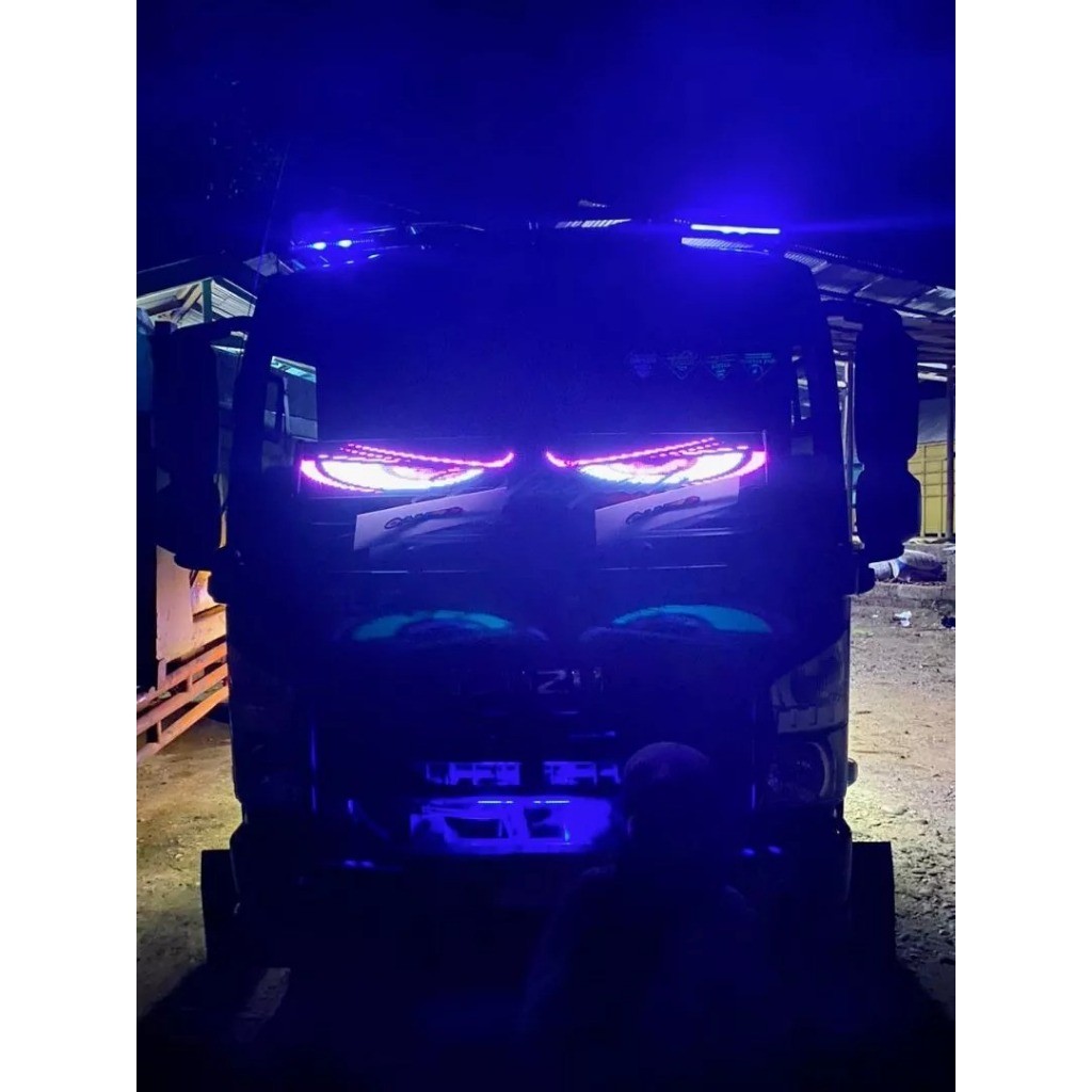 Jual RUNNING ANIMASI MATA UKURAN 150CM FLEKSIBEL 12V/24V RUNNING ...