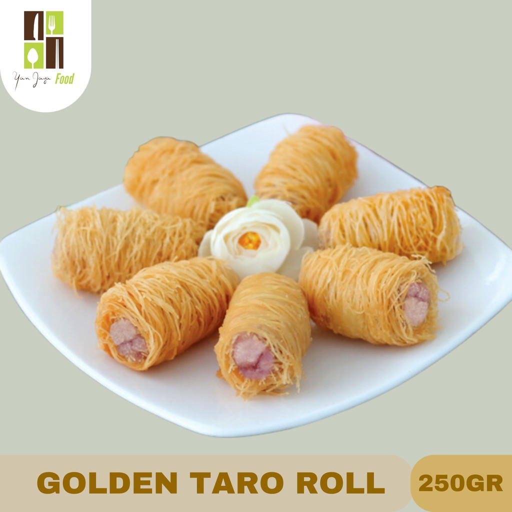 Jual Frozen Dimsum Golden Taro Roll Talas Crunchy / Coconut Lava Ball ...