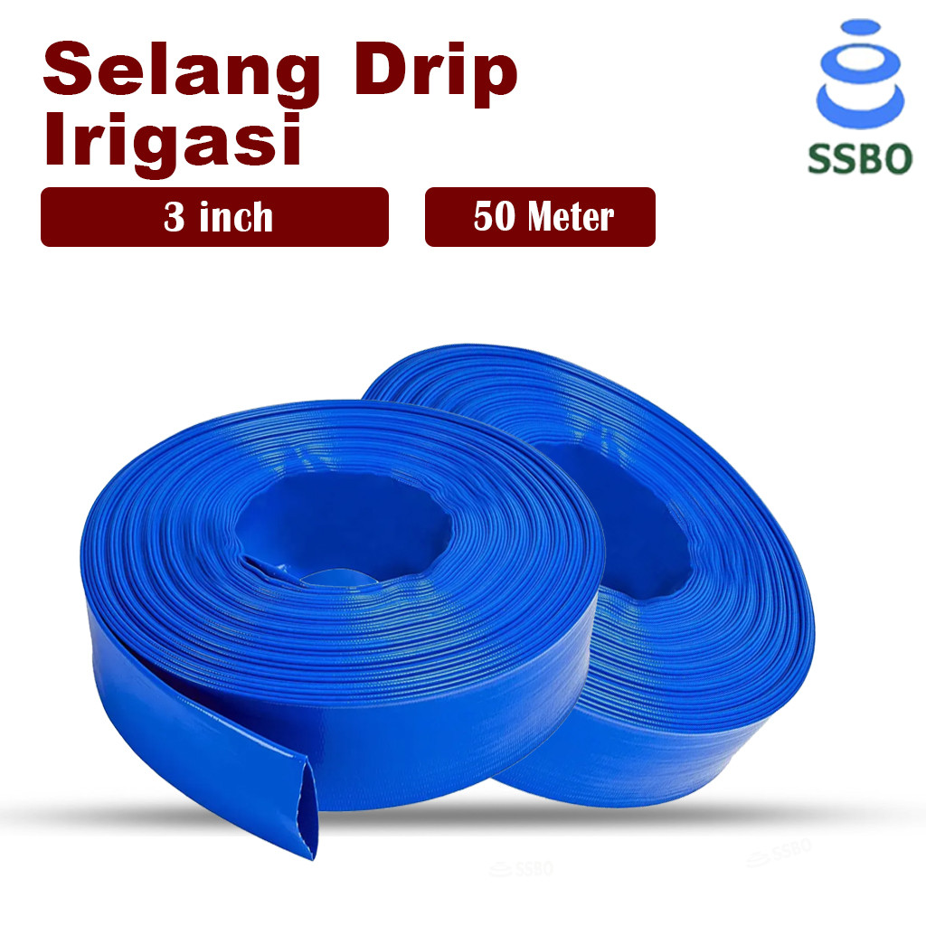 Jual SSBO SELANG DRIP IRIGASI SELANG IRIGASI 3 INCH 50 METER SELANG ...