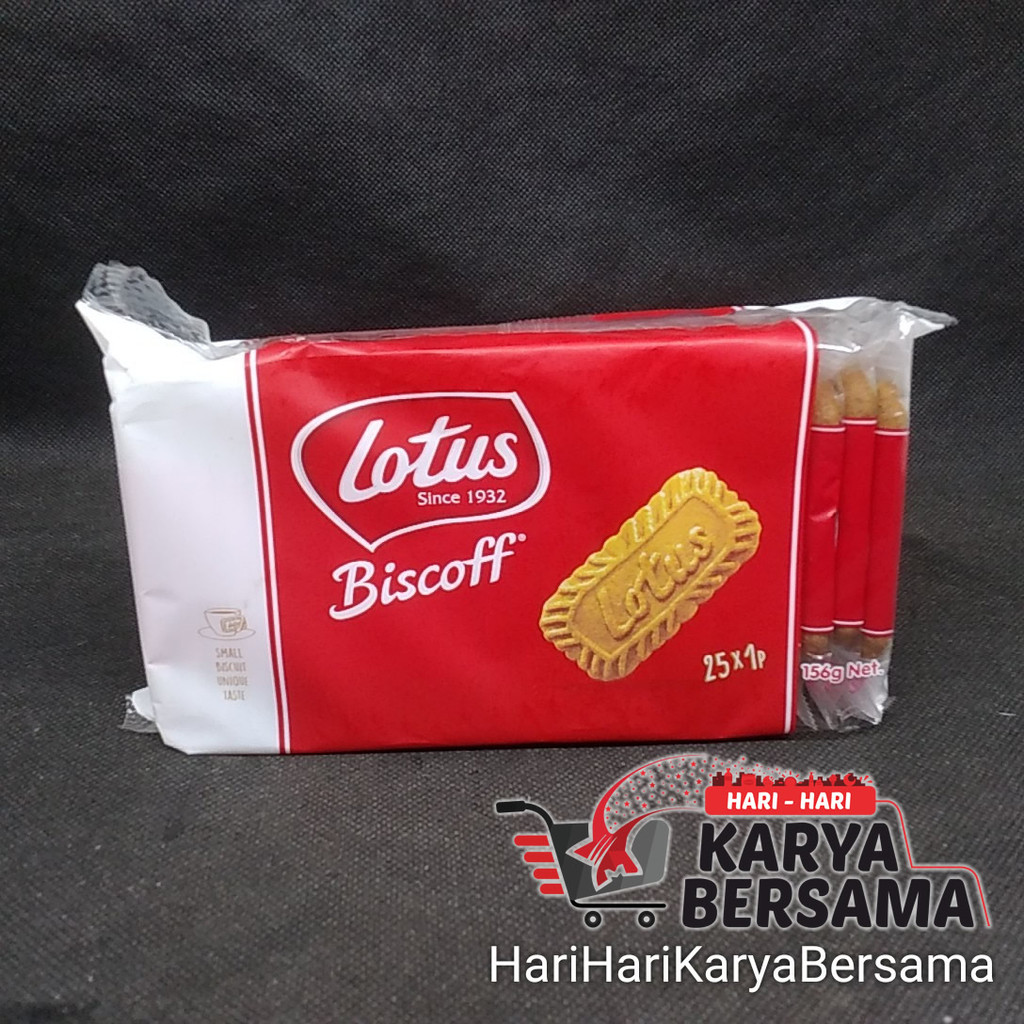 Jual MAKANAN RINGAN BISKUIT KARAMEL LOTUS BISCOFF 156GR | Shopee Indonesia