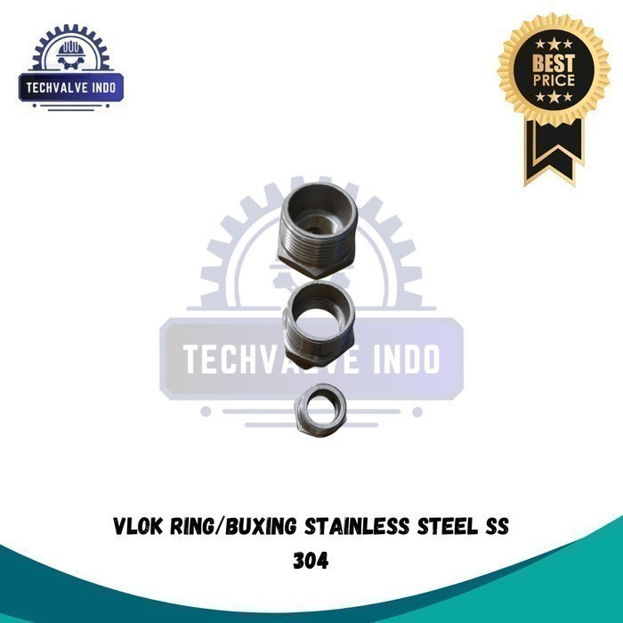 Jual VLOK RING/BUXING STAINLESS STEEL 304 1/2" x 1/4" INCH | Shopee ...