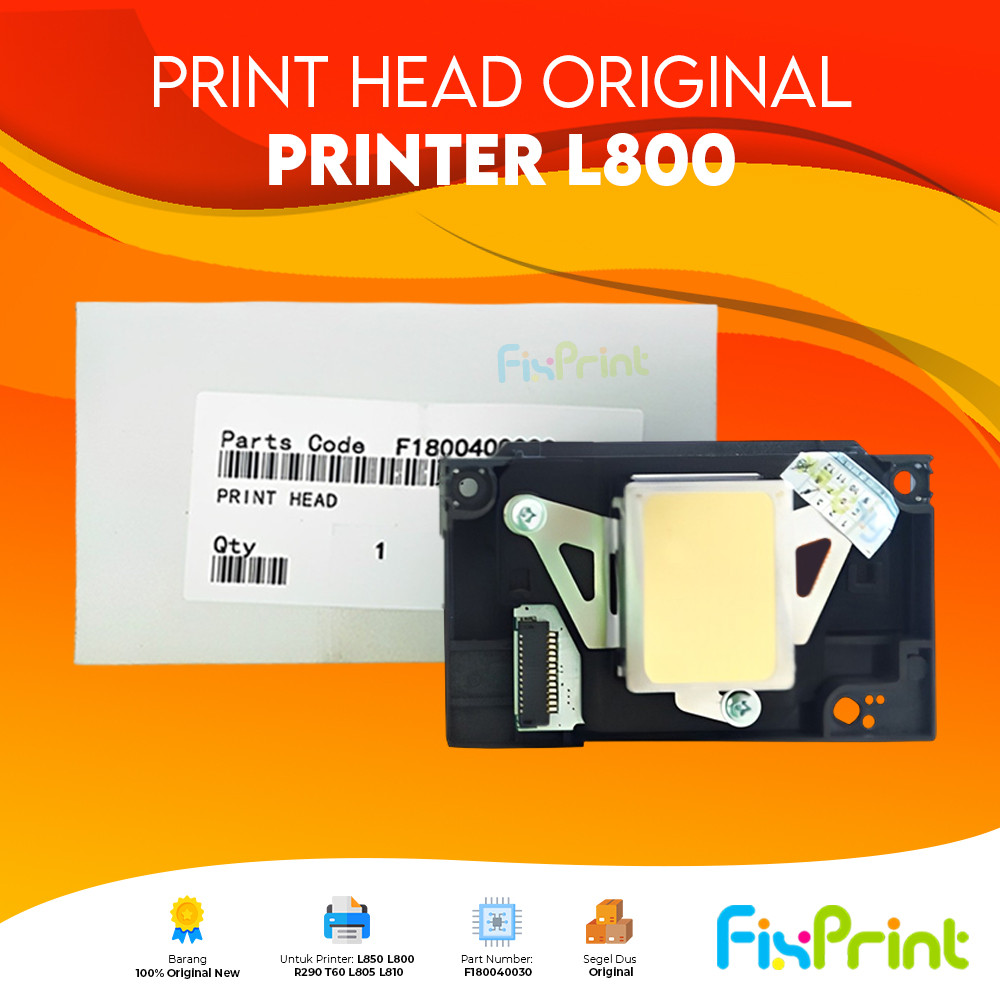 Jual Print Head Printer Epson L850 T60 R290 L800 L805 L810 L850 New ...