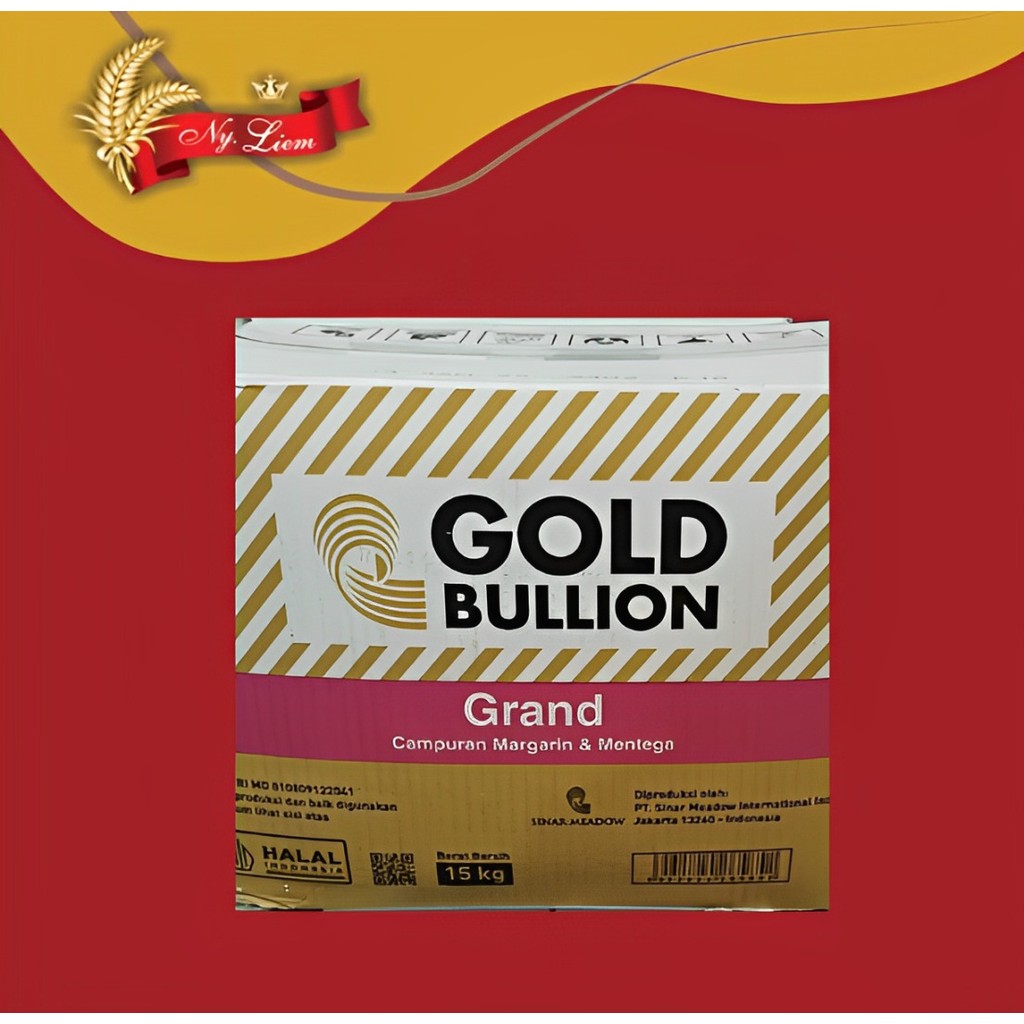 Jual GOLD BULLION Grand Butter - Margarine 15 kg | Shopee Indonesia