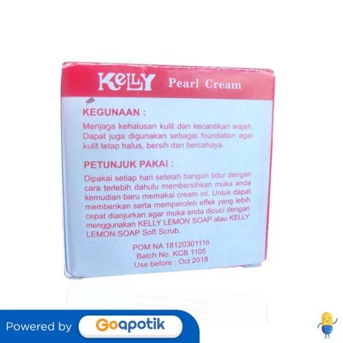 Jual Kelly Pearl Cream 5 Gram Pot | Shopee Indonesia