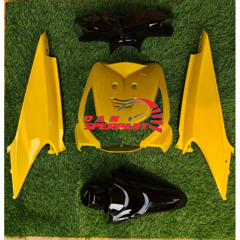 Jual full body halus beat karbu costum kuning/hitam | Shopee Indonesia