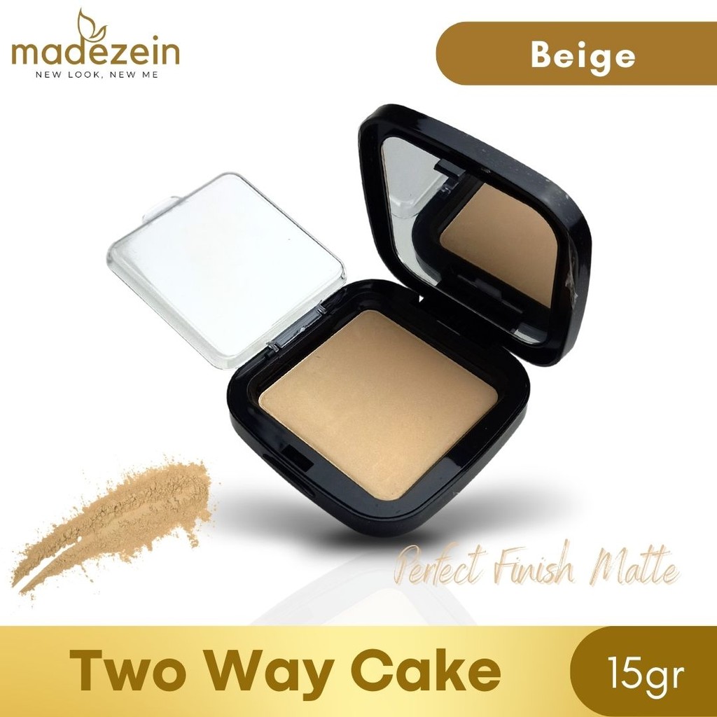 Jual Kayssyari - Madezein Two Way Cake Beige 14gr Pressed Powder Two ...