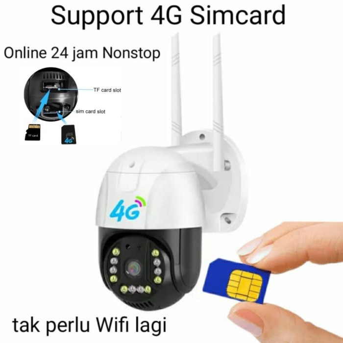 Jual CCTV 4g simcard All Operator waterproof | Shopee Indonesia