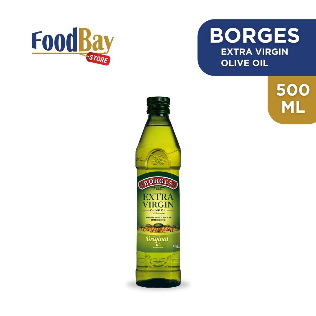 Jual BORGES Extra Virgin Olive Oil 500 ml / Minyak Zaitun Extra Virgin 500ml | Shopee Indonesia