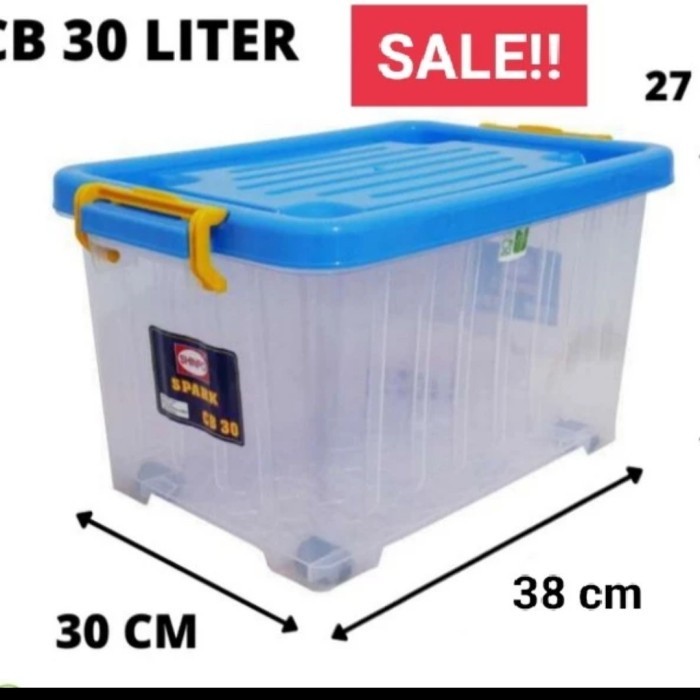 Jual Shinpo Container Box 30L Spark – SIP 110 GS CB 30 CARGO | Shopee ...