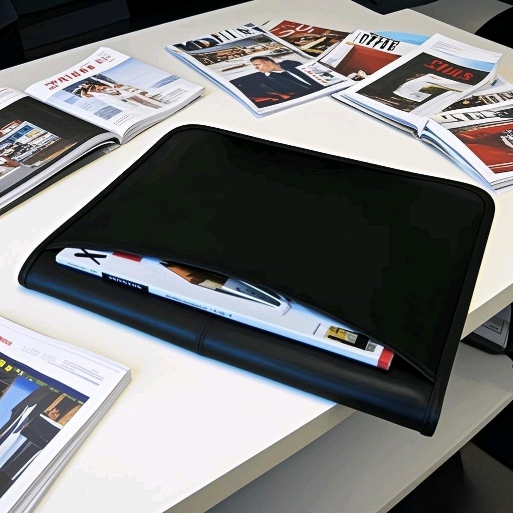 Jual Makeasy Padfolio Organizer Bag A4 Memo Compendium Binders folder ...