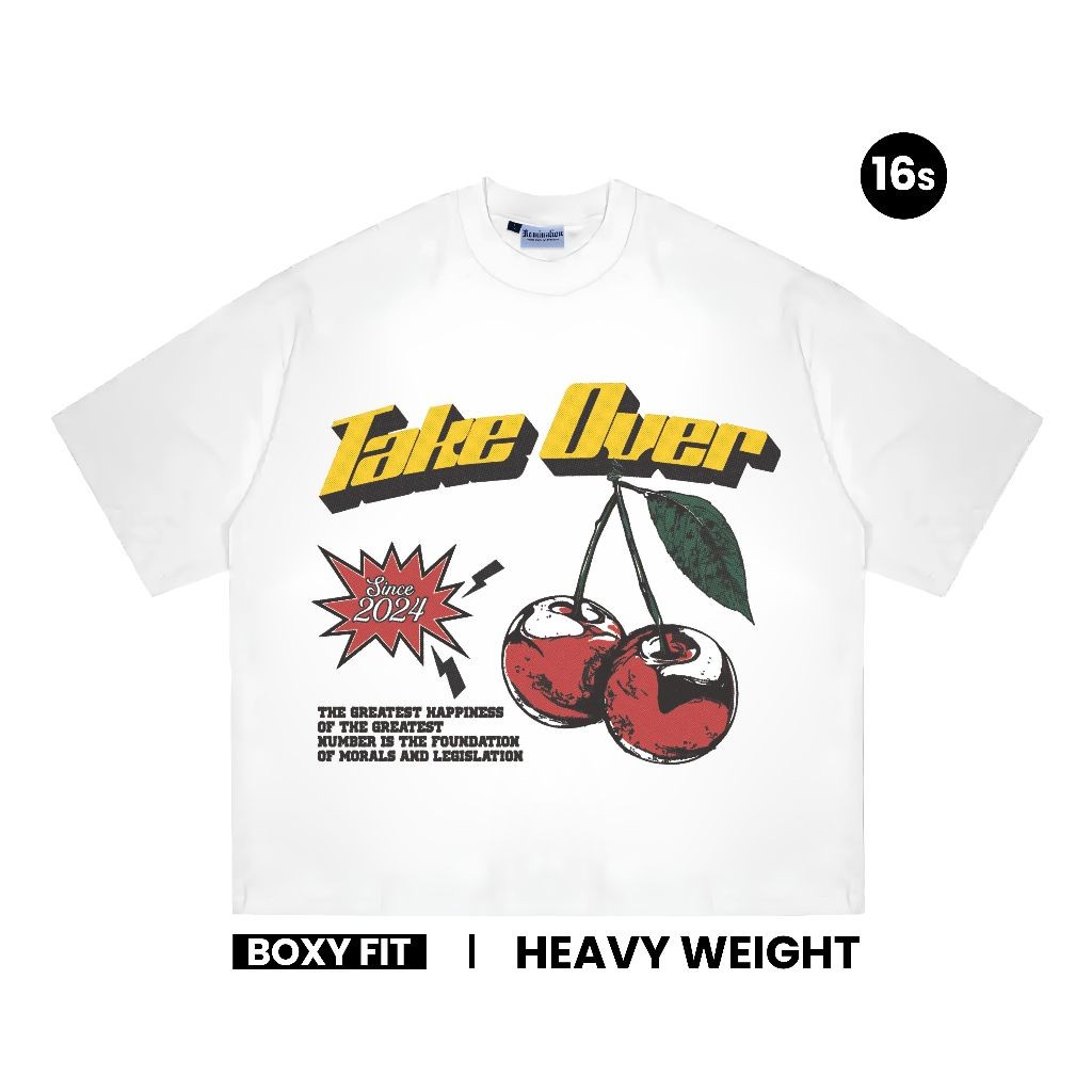 Jual Domination Labs Boxy T-shirt 16s Oversized Kaos Heavyweight Sweez ...