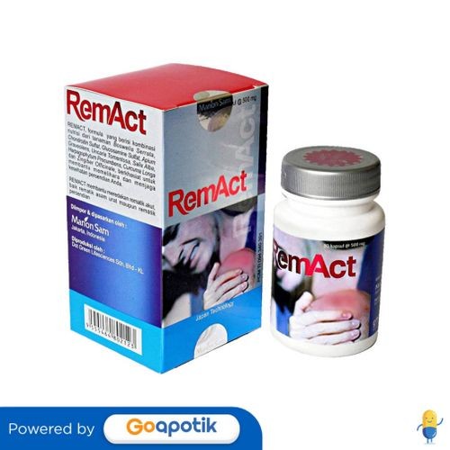 Jual Remact Botol Isi 30 Kapsul | Shopee Indonesia