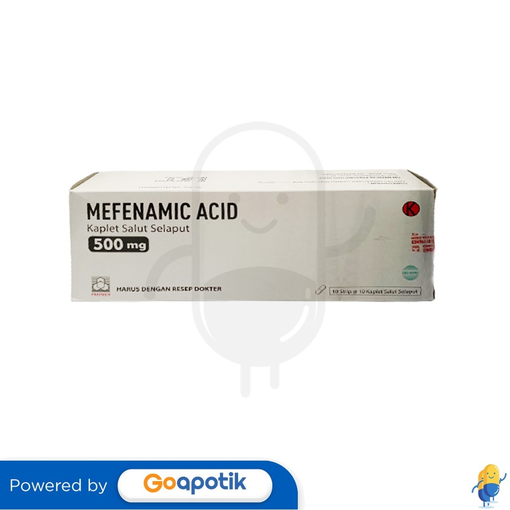 Jual Asam Mefenamat Promed 500 Mg Box 100 Kaplet | Shopee Indonesia