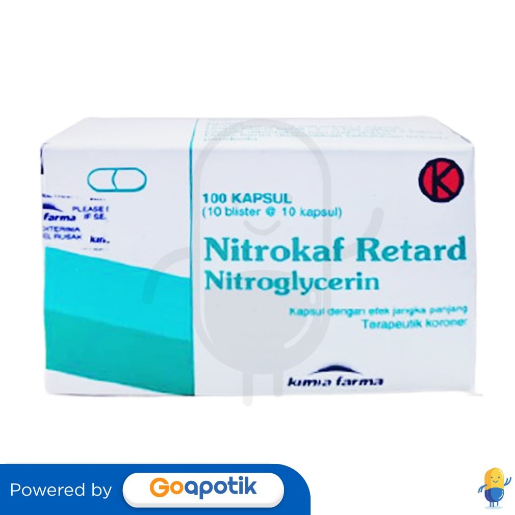 Jual Nitrokaf Retard 2.5 Mg Box 100 Kapsul | Shopee Indonesia
