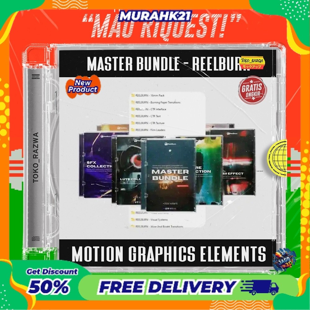Jual Premiere Pro, After Effects, Finaal Cut, Davinci Resolve - Motion Graphics Elements ...