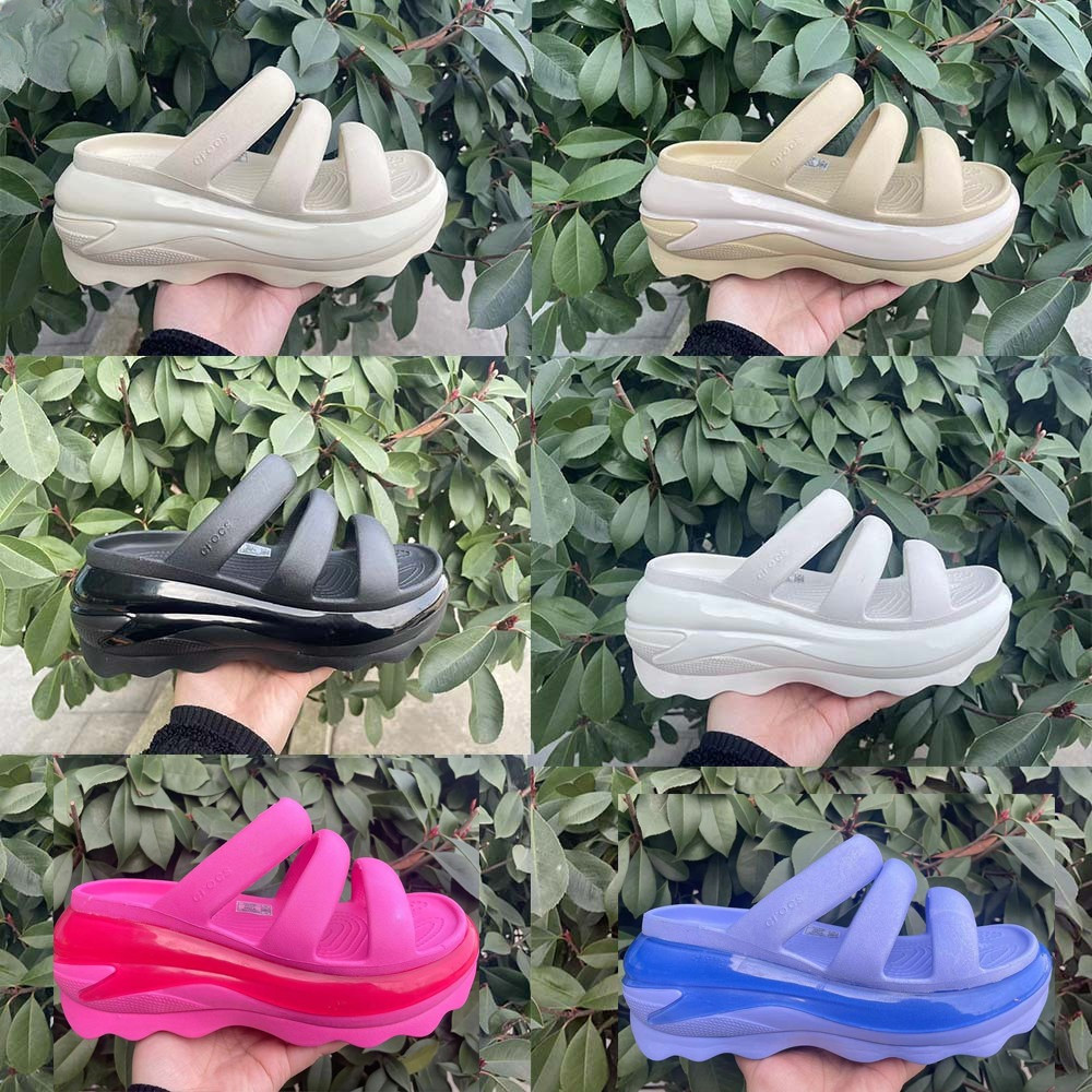 Jual Sendal Cross Classic Mega Crush Slide Wedges Women Wedge Clog ...