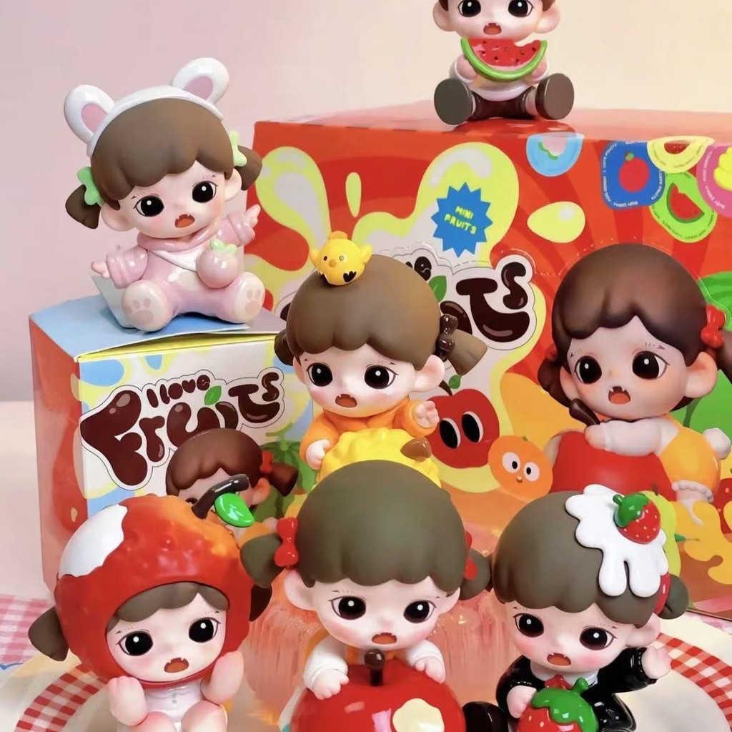 Jual TM25-21512 MIRROR POP MART Zora I Love To Eat Fruit Series Blind ...