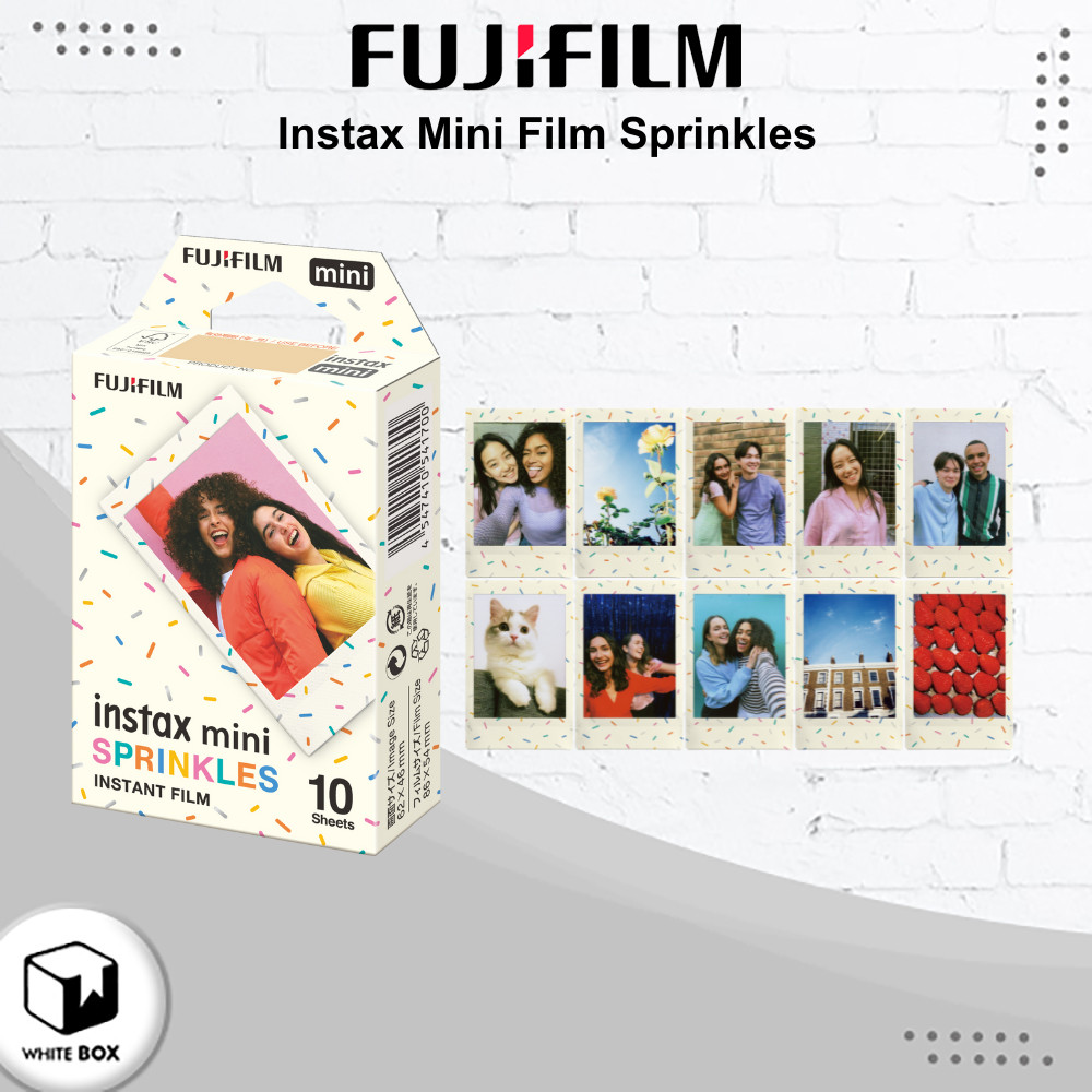 Jual Fujifilm Instax Mini Film Paper Refill Sprinkles Isi 10 Sheets ...