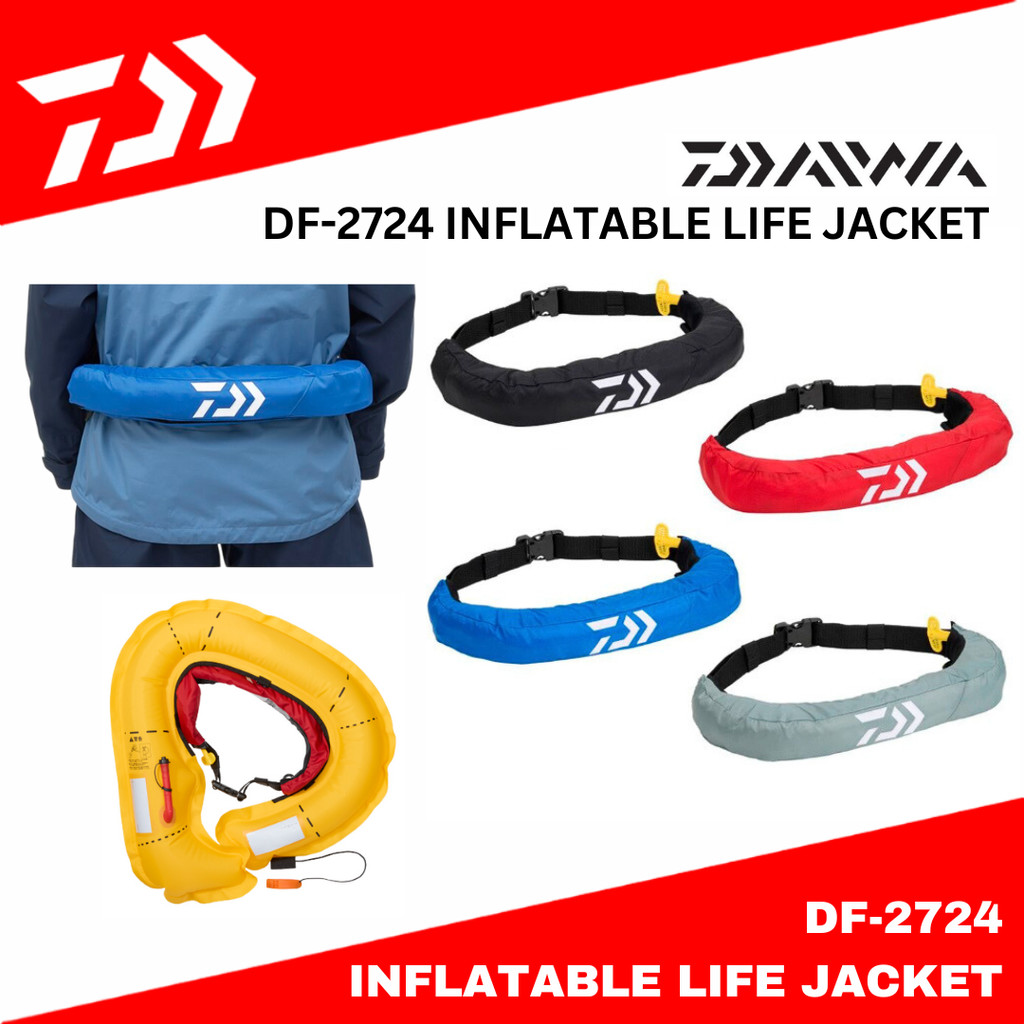 Jual Daiwa DF-2724 Inflatable Life Jacket | Shopee Indonesia