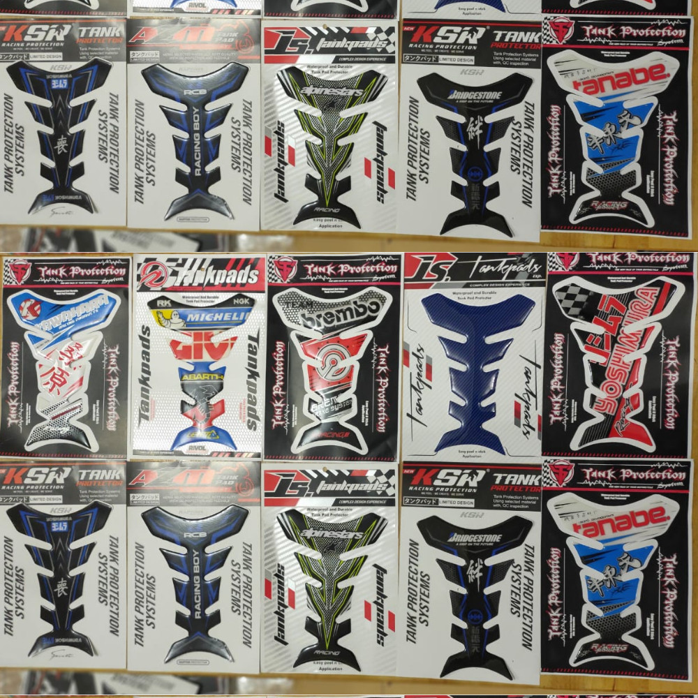 Jual Sticker Tangki Motor | Tank pad sticker timbul Motor Tangki motor ...