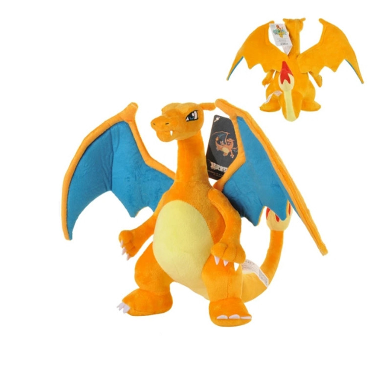 Jual Pokemon Mega Charizard X Y Soft Plush Toys Cute Anime Figure Shiny ...