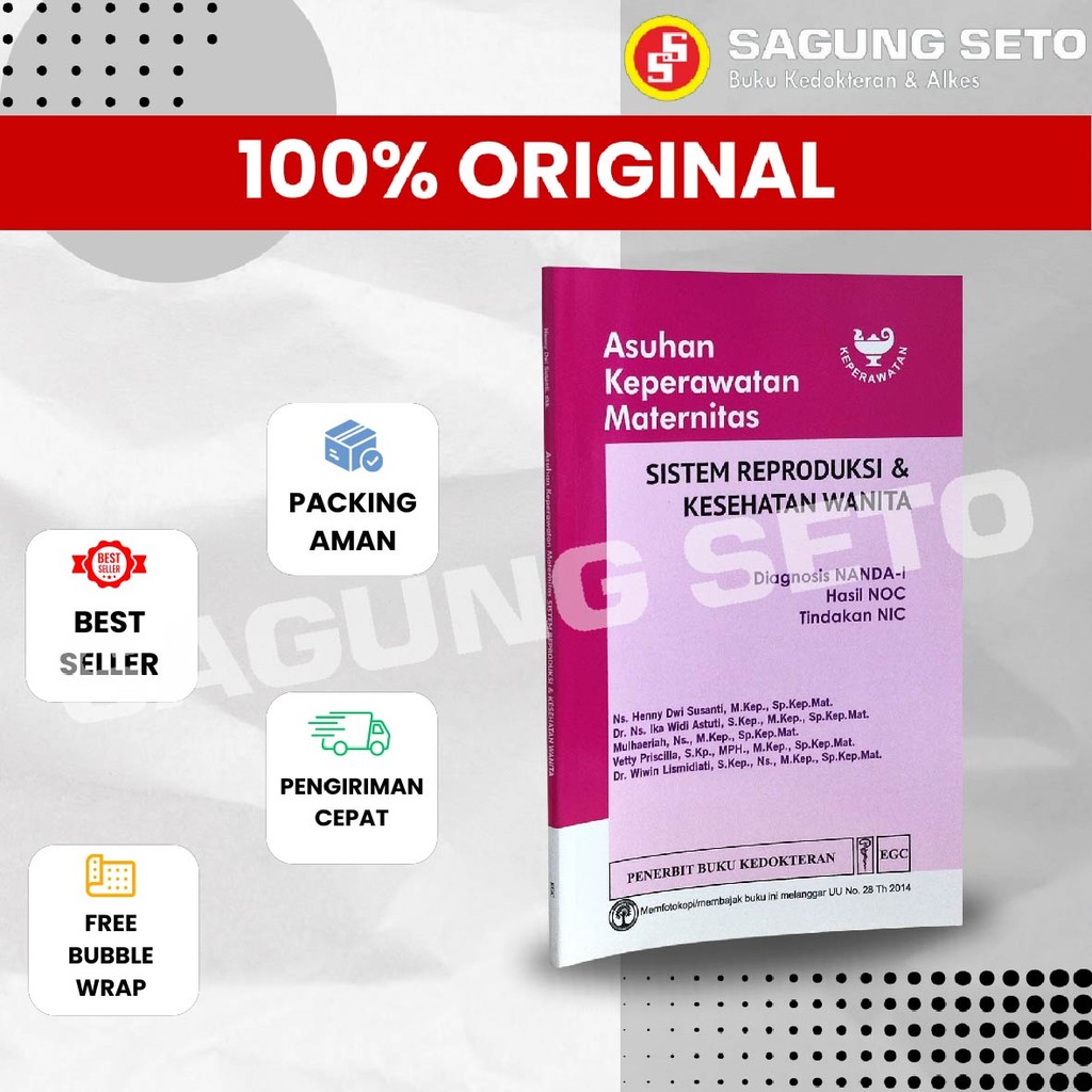 Jual BUKU ASUHAN KEPERAWATAN MATERNITAS SISTEM REPRODUKSI&KESEHATAN WANITA | Shopee Indonesia