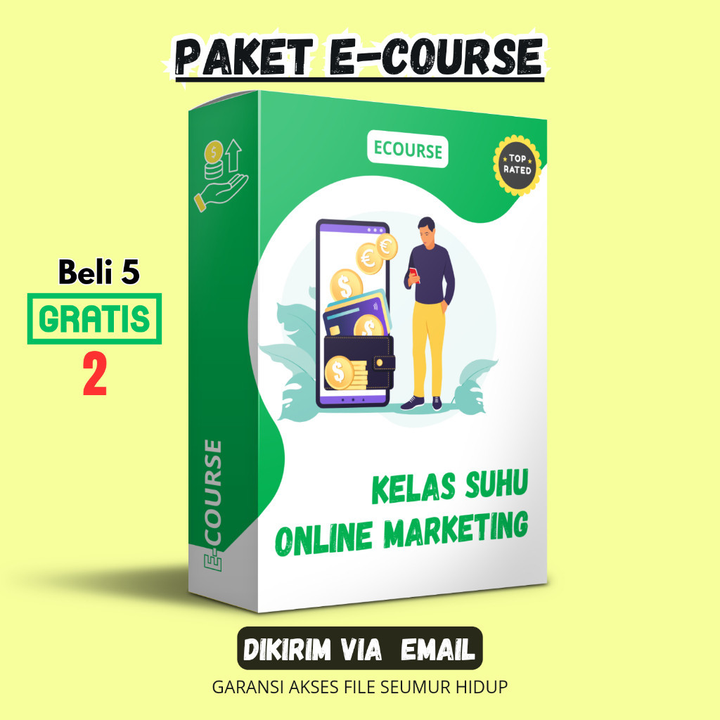 Jual (12) ECOURSE - Suhu Online Marketing | Shopee Indonesia