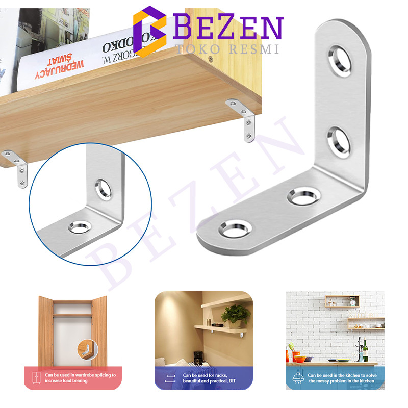 Jual Siku L (Besi)/Siku Rak Verseng / Plat Siku L Besi 2cm, 3cm, 4cm ...