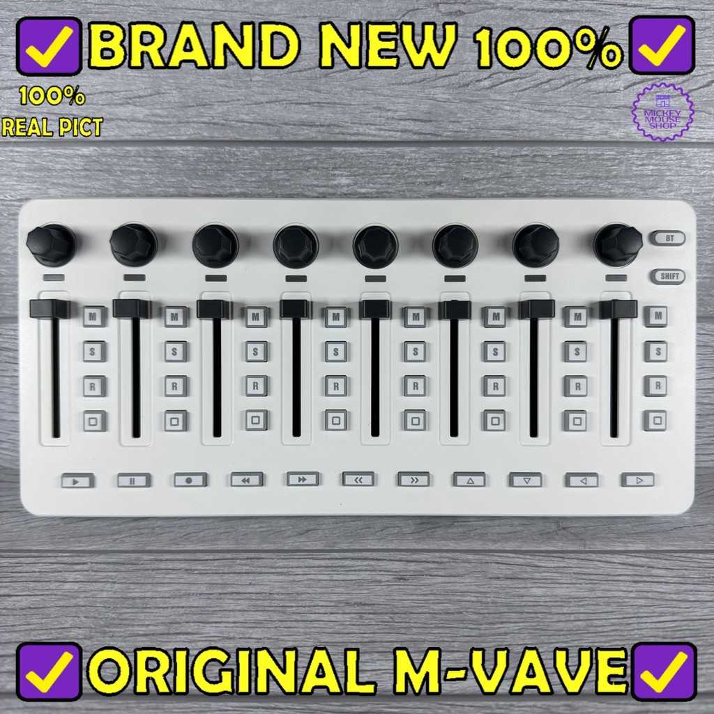 Jual M-VAVE SMC-MIXER Midi Controller Console 8 Encoder Portable ...