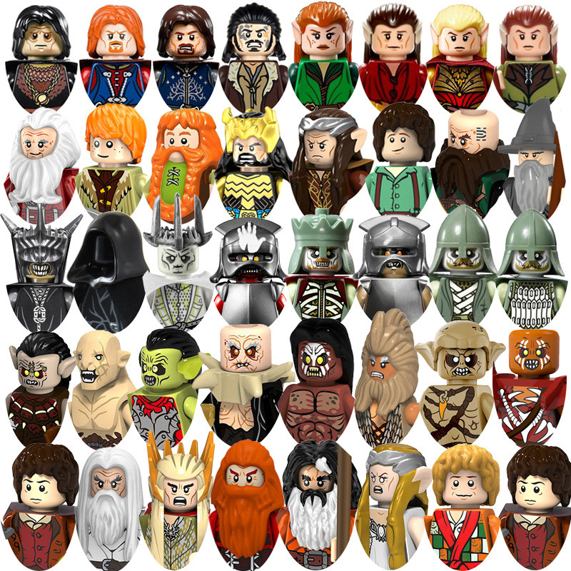 Jual Classic Film Lord Of Ring Series Undead Soldiers Elf Guard Orcs ...