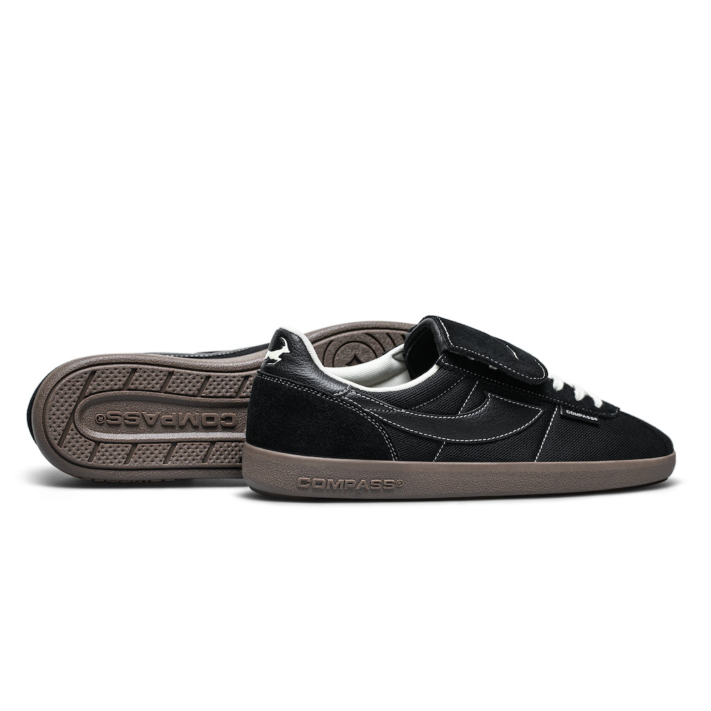 Jual Sepatu Compass Tribune Home Black | Shopee Indonesia