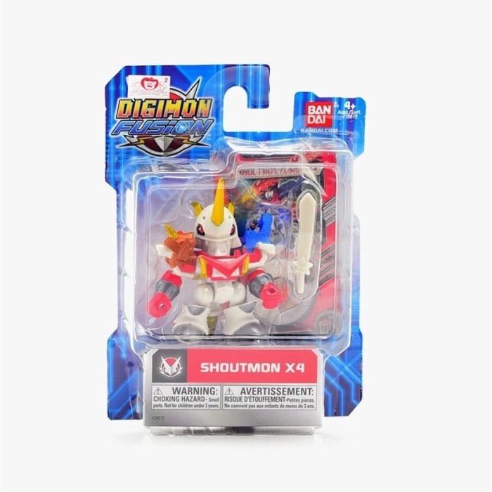 Jual Digimon Fusion Shoutmon X4 Action Figure (2013) ORIGINAL BANDAI U ...