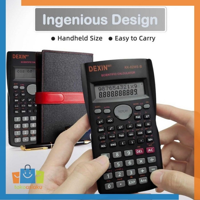 Jual Kalkulator Scientific Calculator Matematika Aljabar Aritmatika ...