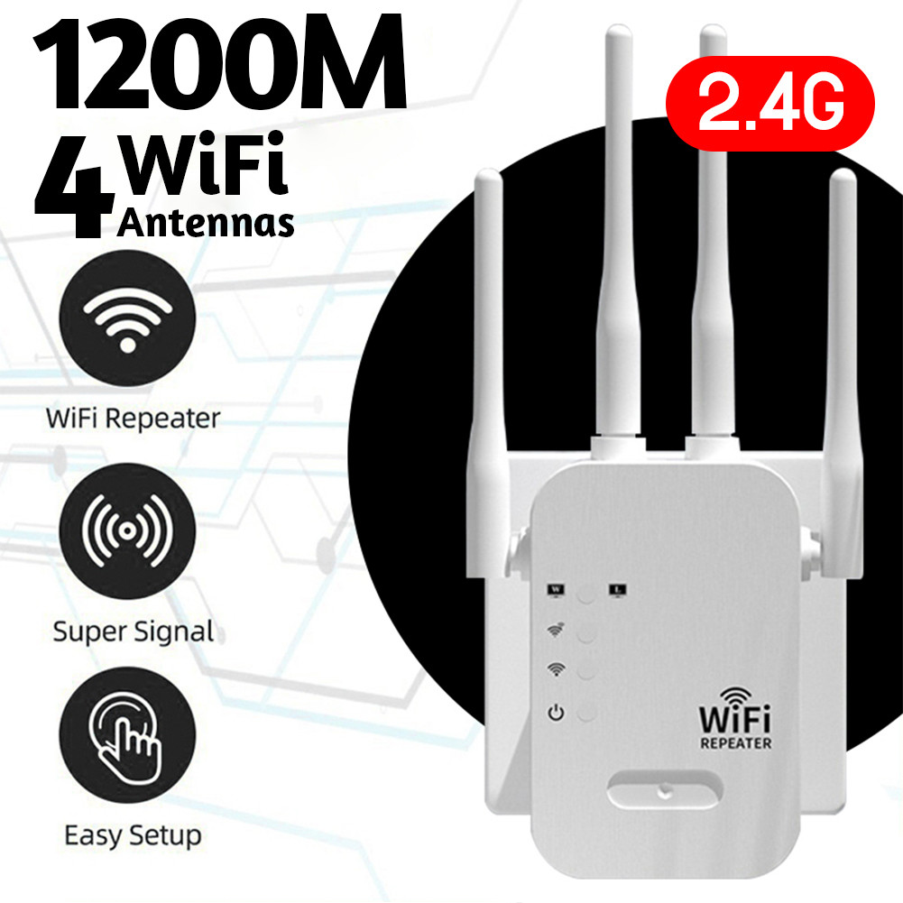 Jual 300M WIFI Repeater Wireless Wifi Range Extender Sinyal Amplifier 1200M-ALY Signal Booster ...