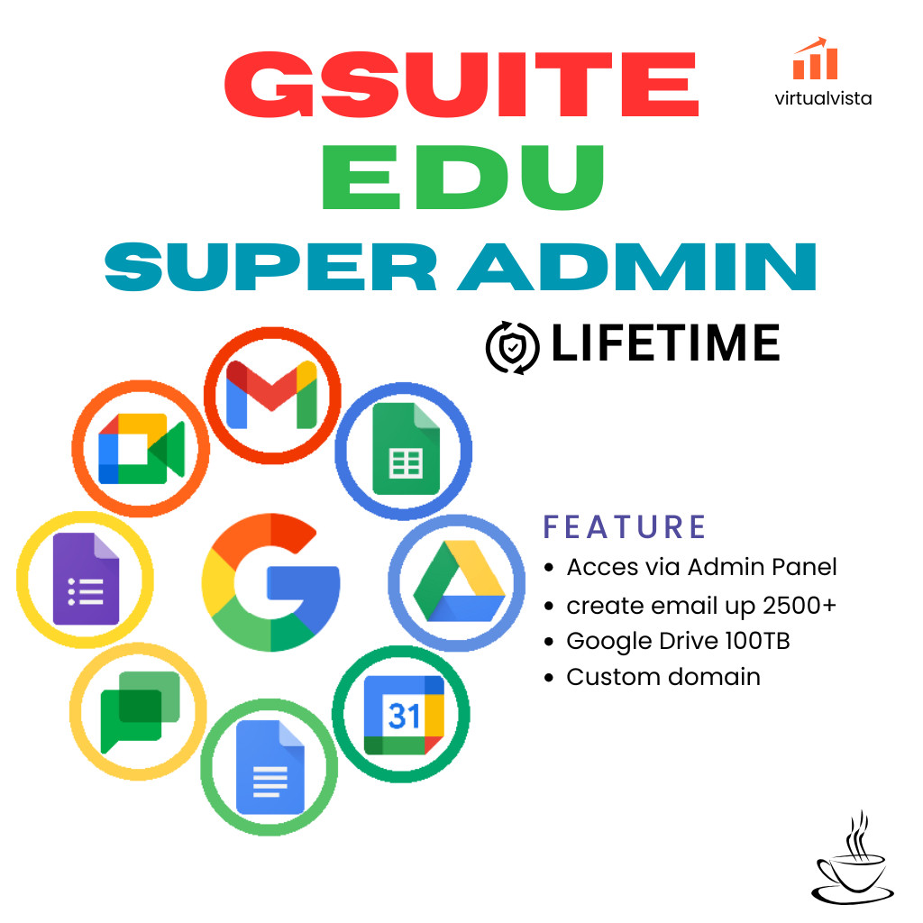 Jual Gsuite | Google Workspace Super Admin for Education Fresh NO OTP #3 | Shopee Indonesia