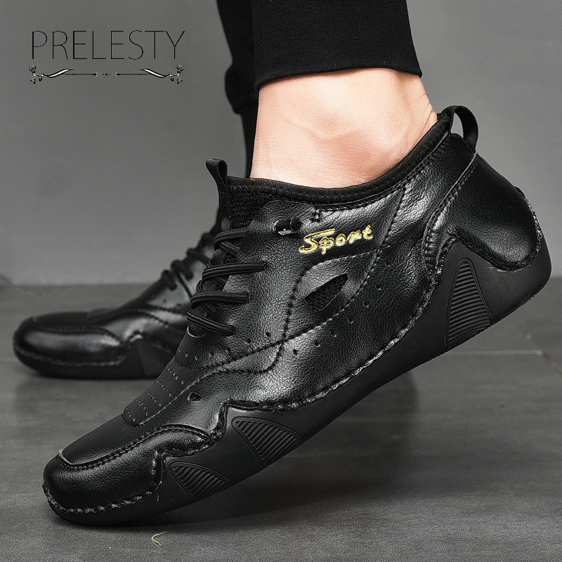 Jual Import Fashion 100% KULIT ASLI Sepatu Pria Kantor Kerja Cowok ...