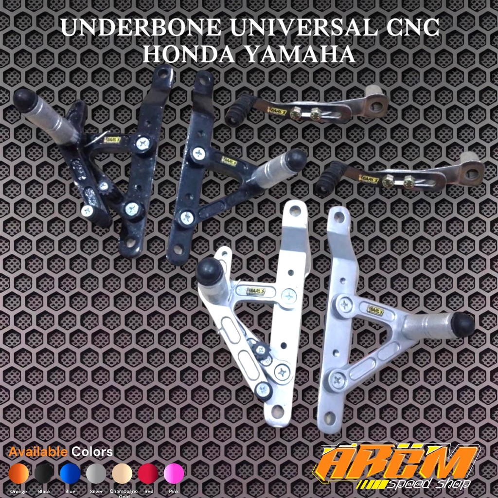 Jual Underbone Universal underbon footstep underbon set perseneling ...