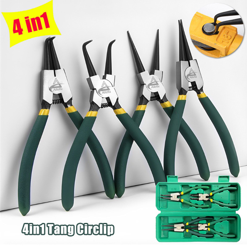 Jual Stella 4 IN 1 7 Inch Set Tang Circlip Bengkok Tang Circlip tang ...