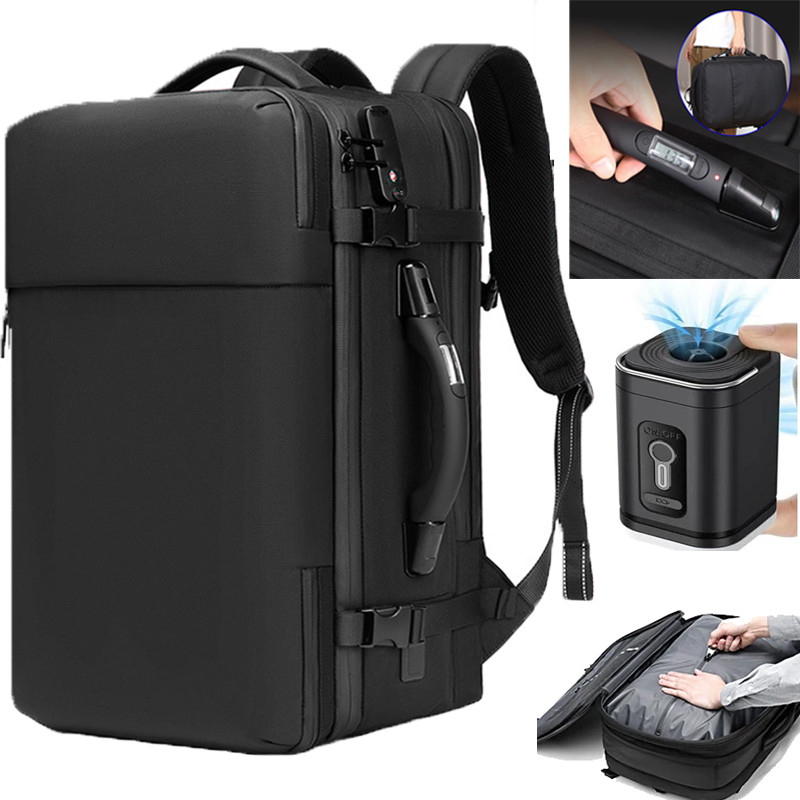 Jual Expandable Vacuum Backpack with Electric Pump for Traveling 60L ...