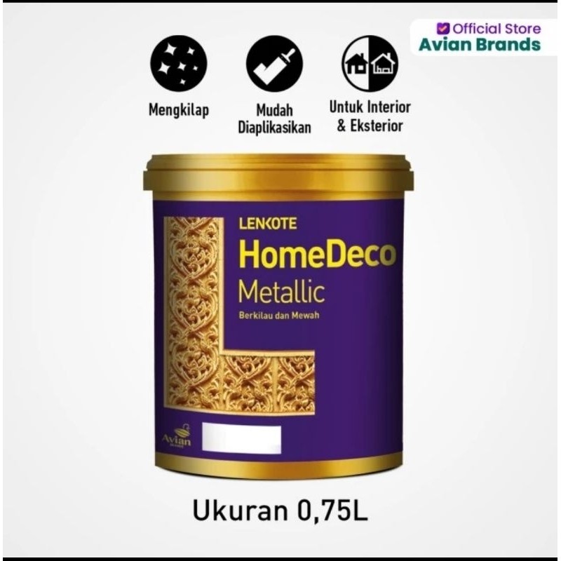 Jual CAT EMAS WARNA EMAS 1KG HOMEDECO TEMBOK KAYU BESI GYPSUM DEKOR ...