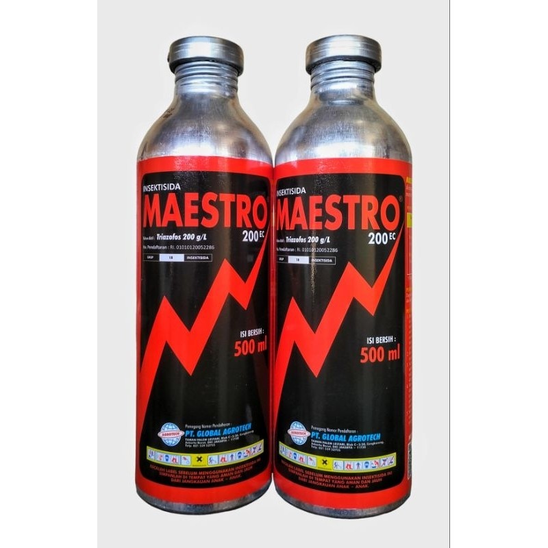 Jual Insektisida MAESTRO 200 EC Triazofos 200 g/L - 500 ml Pembasmi ...